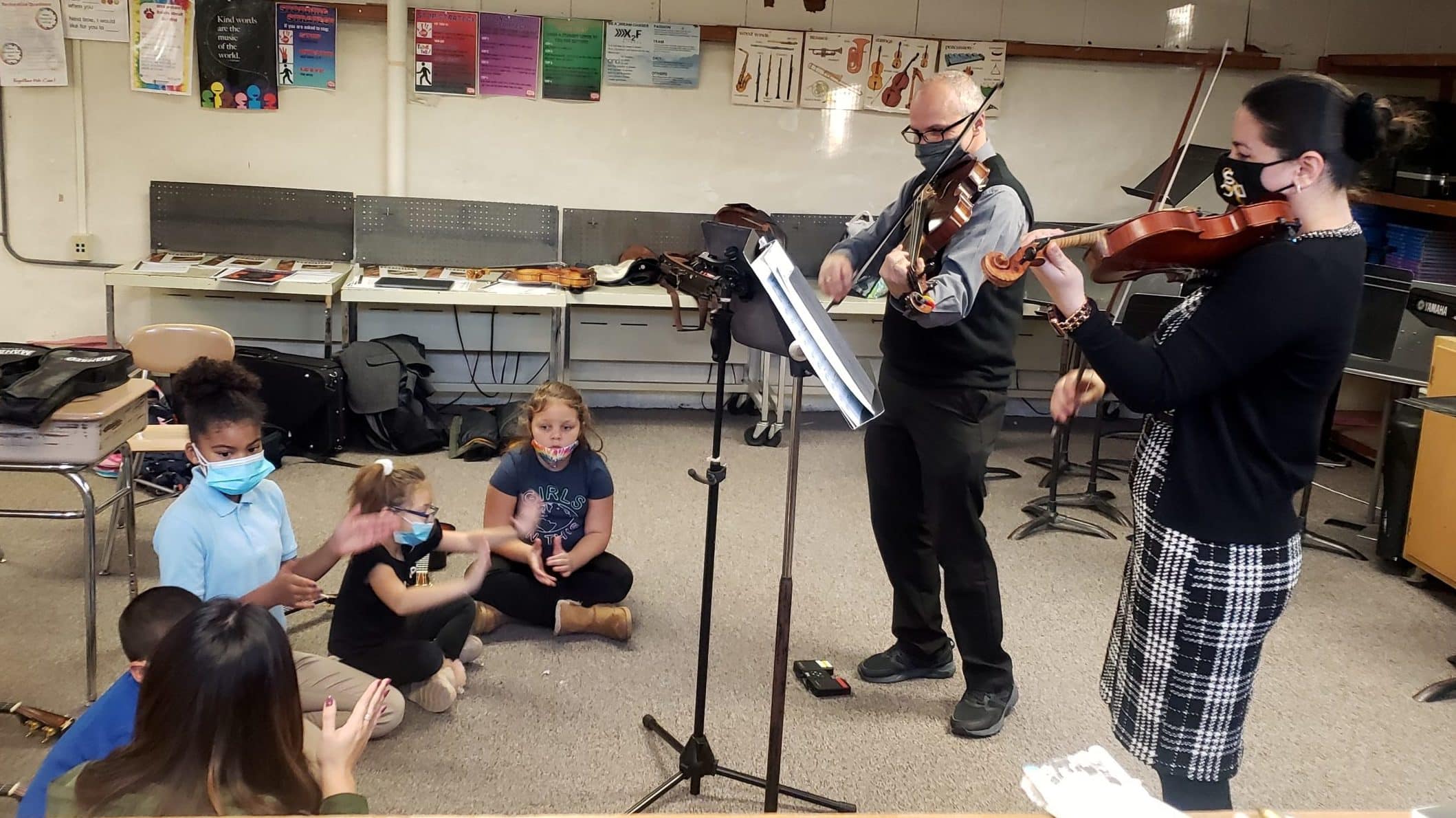 LSO "Orchestra Friends" Visit SWAN Class | SWAN 4 Kids